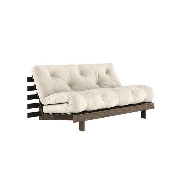 ROOTS CAROB BROWN 160 X 200 W. ROOTS MATTRESS LINEN